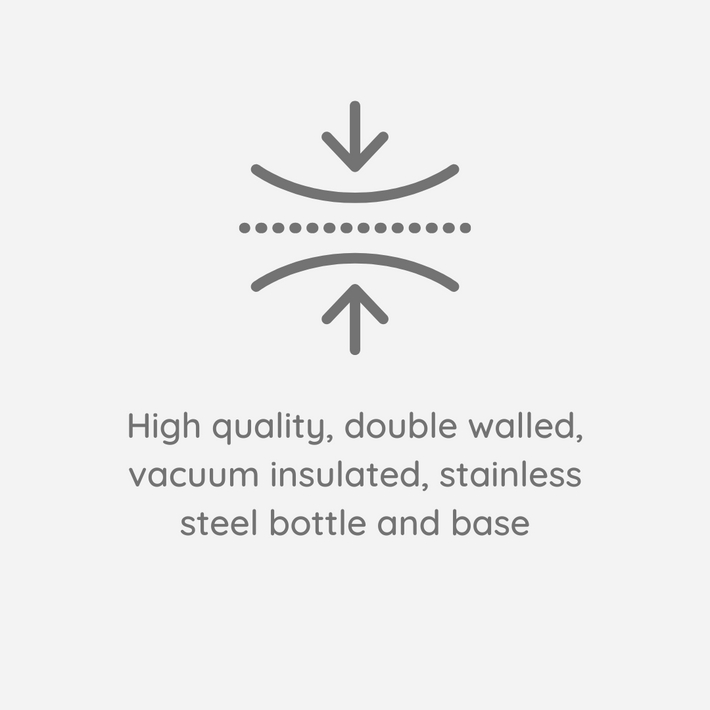 Smooshie - Water Bottle with Snack Compartment