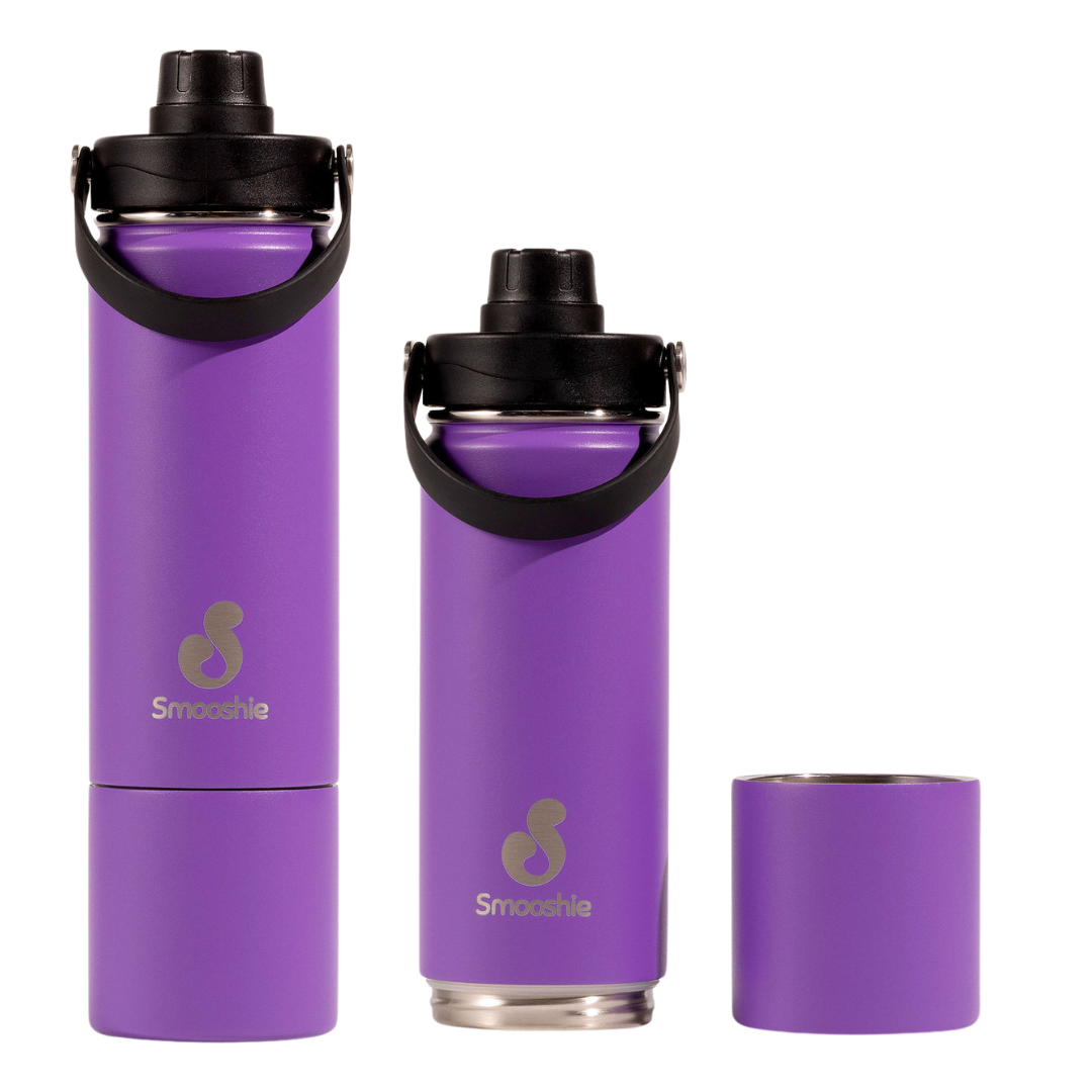 Stylish, Functional and Sustainable - Grape Smooshie Bottle