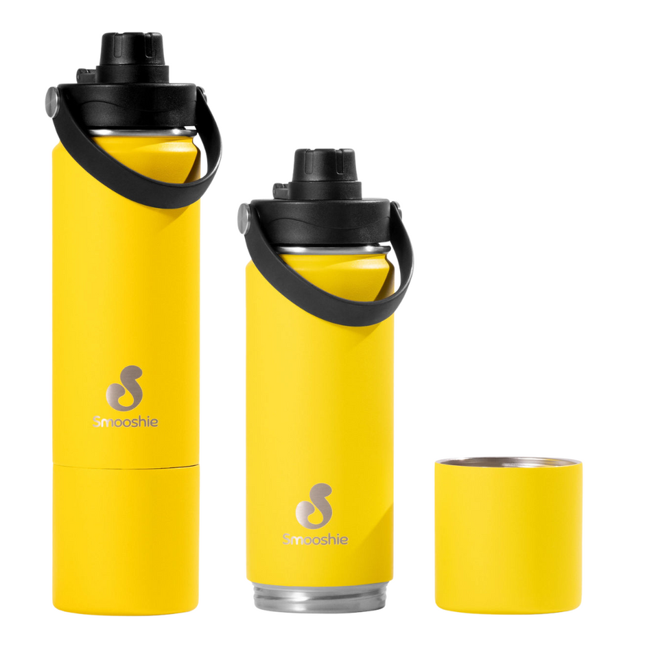 Smooshie - Water Bottle with Snack Compartment