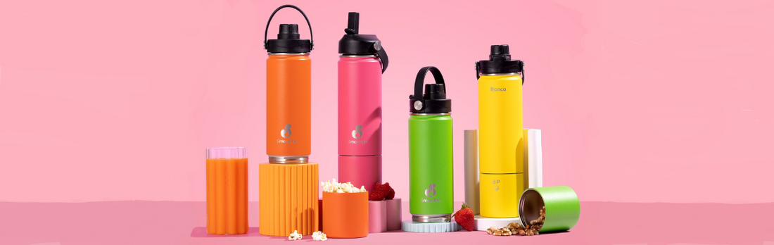 Smooshie - Water Bottle with Snack Compartment